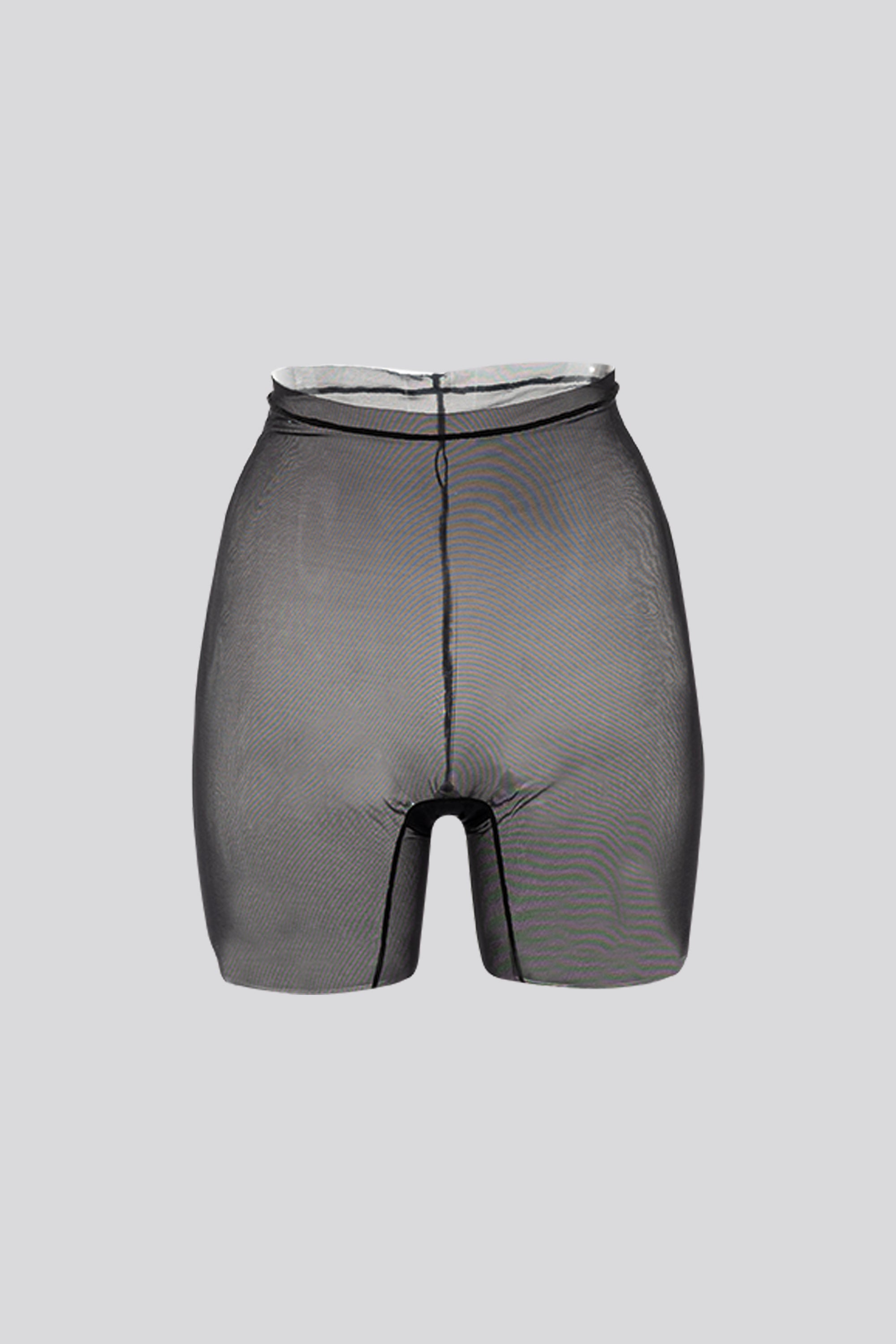 Invisible Mid Tight Tulle Short Black – Ellipse Lingerie